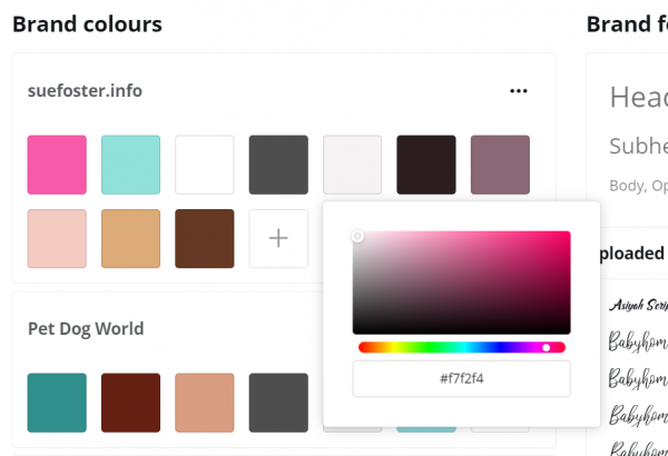 What are Hex Colours? | Sue Foster - Money, Business, Blogging & Work ...